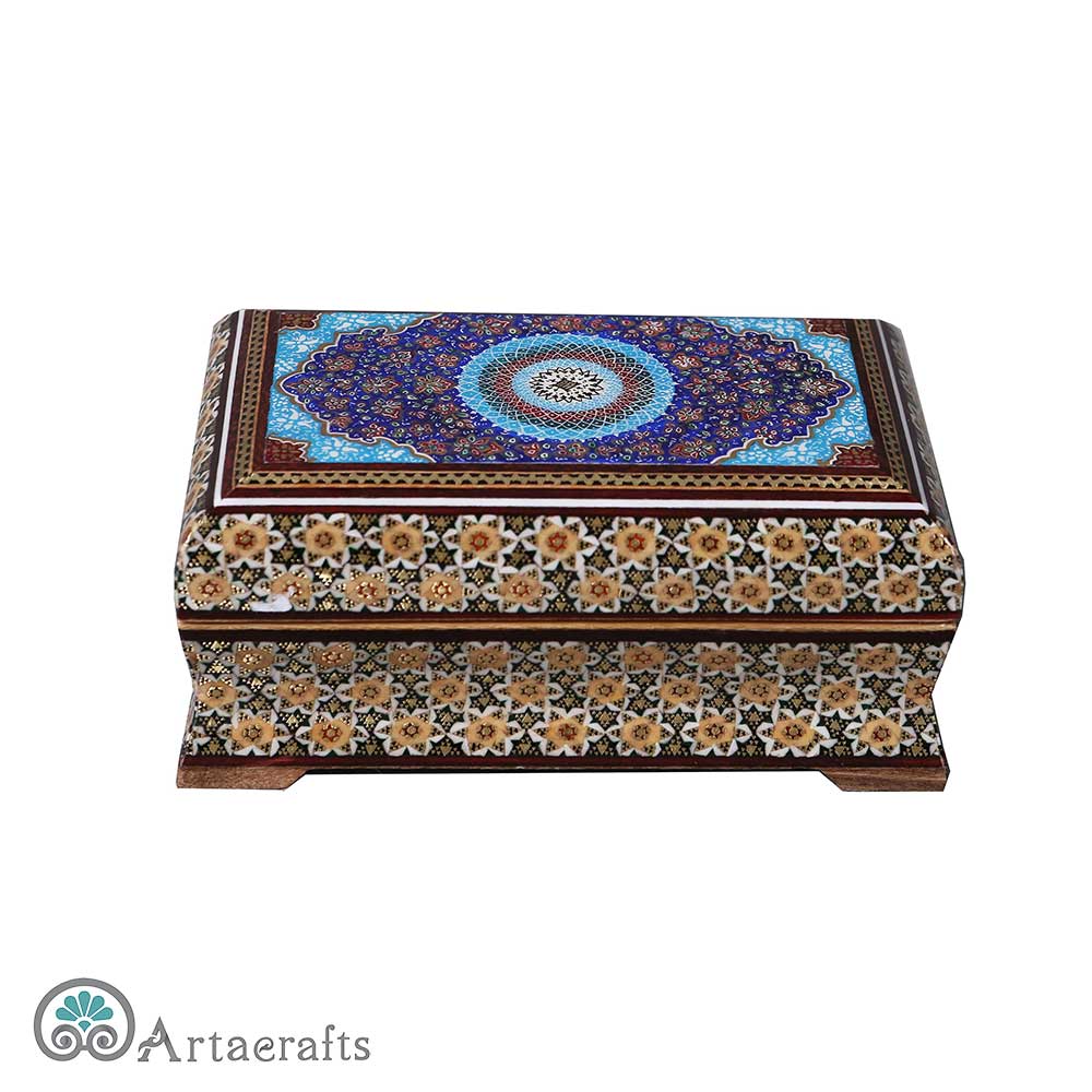 Inlay jewelry box - Artacrafts l Jewelry box , Miniature , Carpet